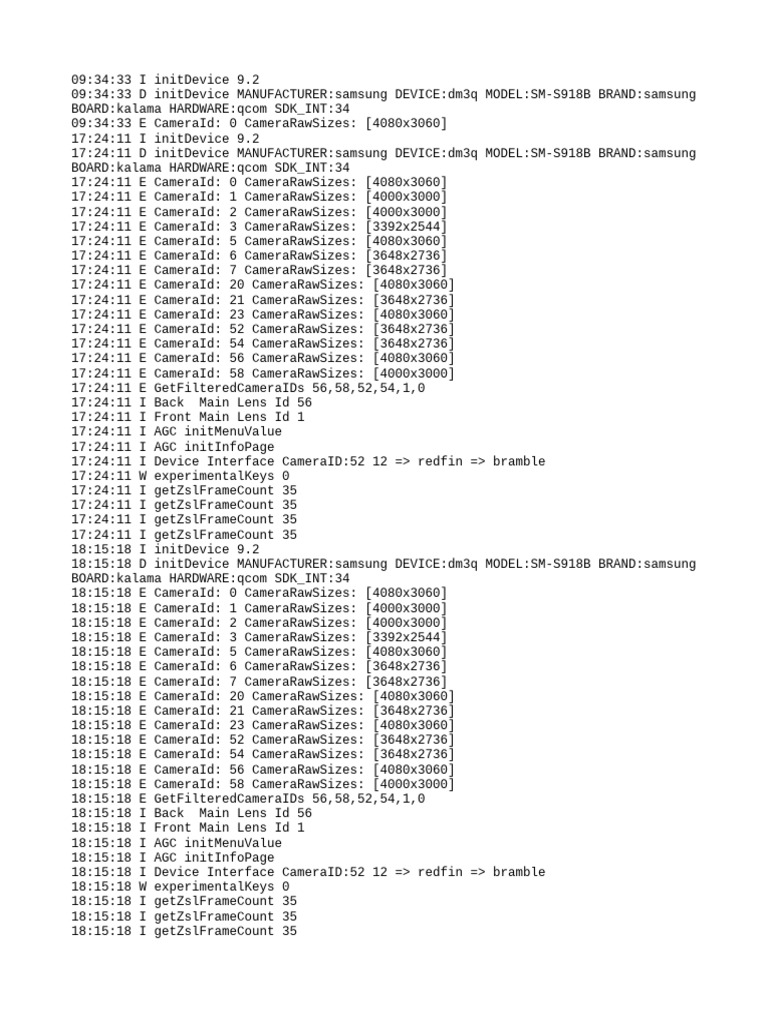 log_20241230 | PDF | Android (Operating System) | Tablet Computer