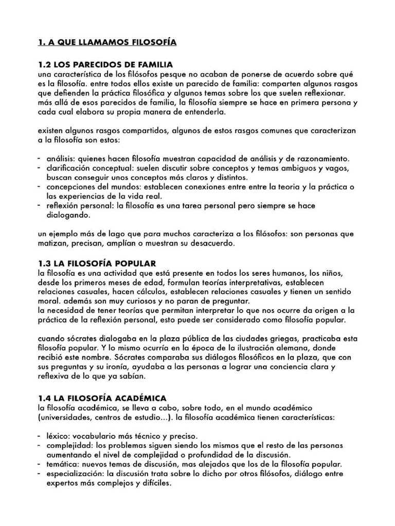 Filosofia 1 | PDF