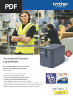 d11 Wireless Label Printer Manual | PDF | Printer (Computing) | Bluetooth