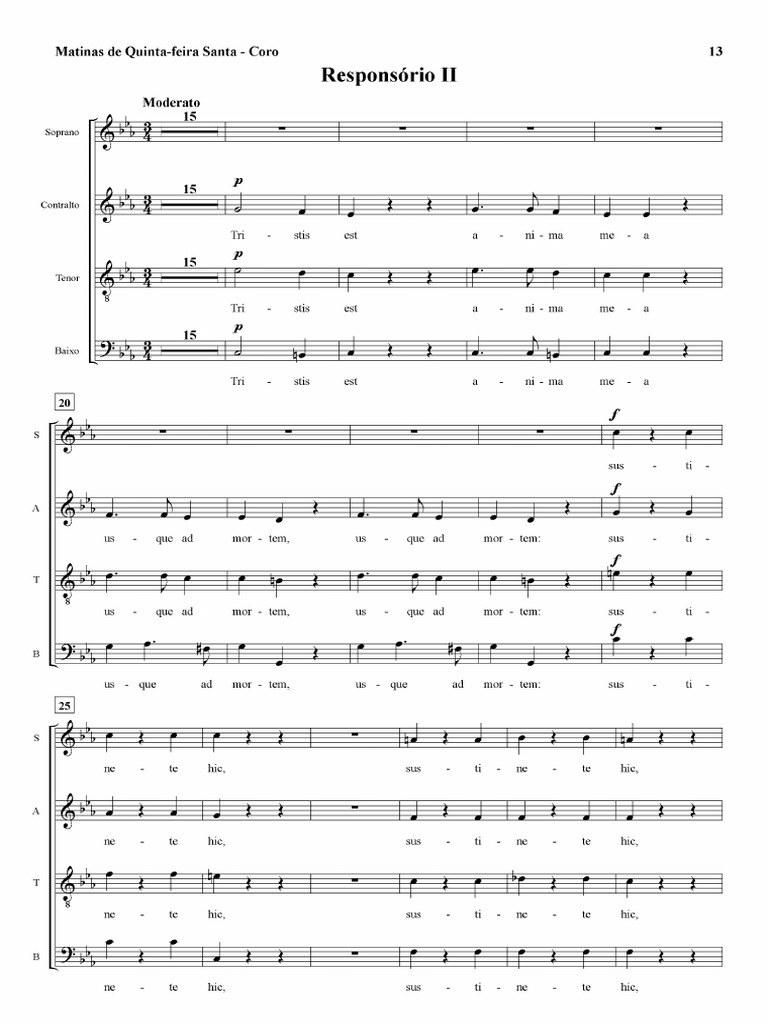 Responsorio II | PDF