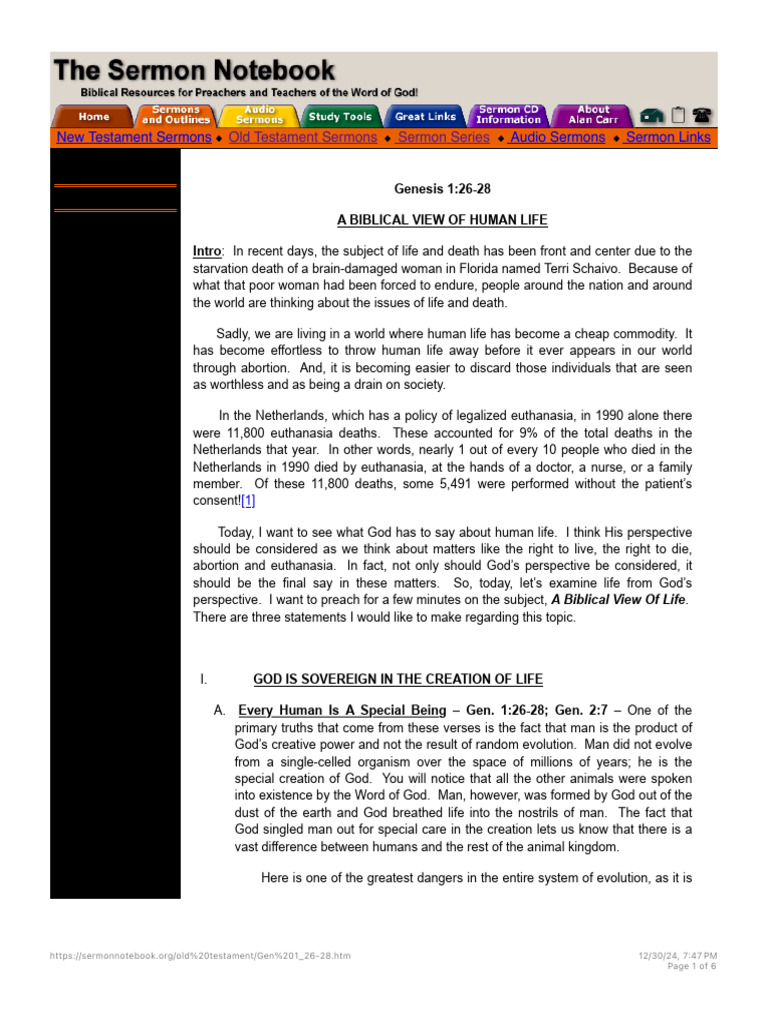 Genesis 1 | PDF | Soul | Genesis Creation Narrative