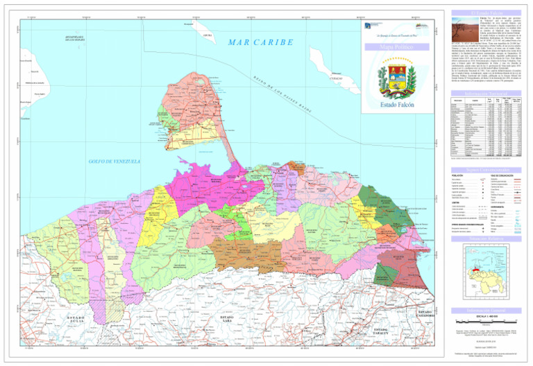 Mapa Politico Falcon | PDF