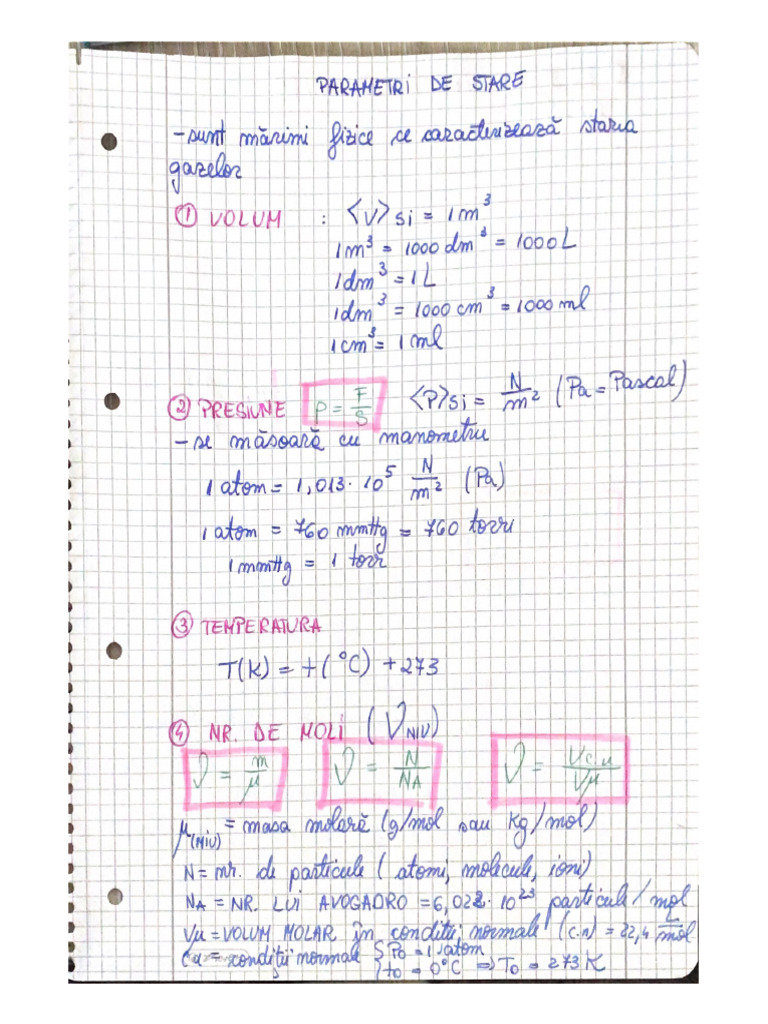 Parametri de Stare | PDF