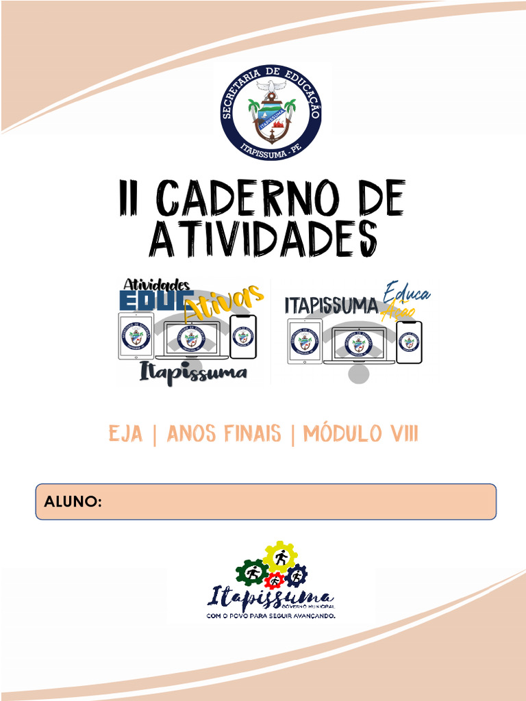 II Caderno de Atividades - EJA - MÓDULO VIII | PDF