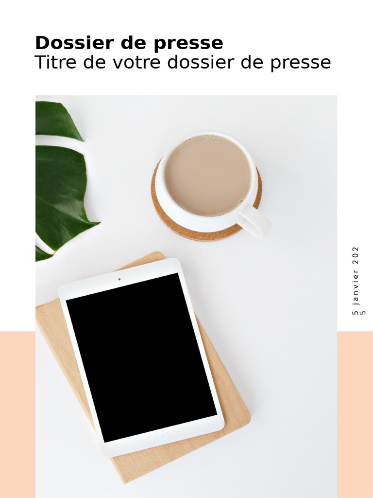 Template Dossier Presse 2023 | PDF | Logiciel