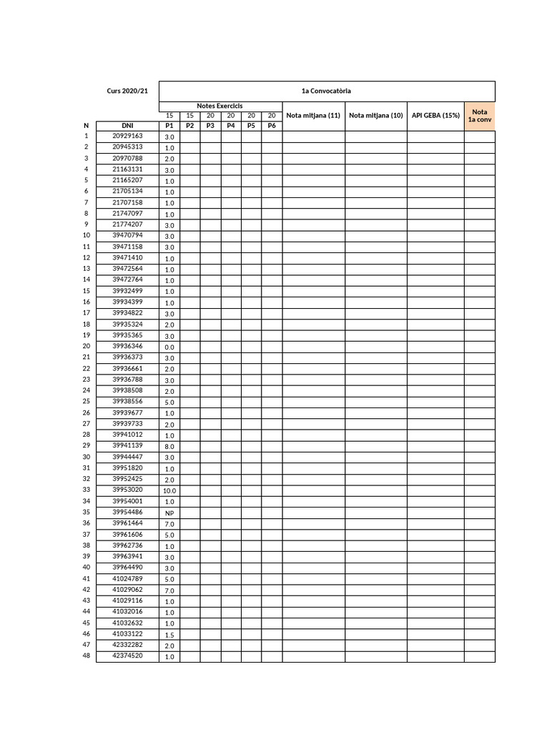 Alumnes EFM 2024 Moodle | PDF