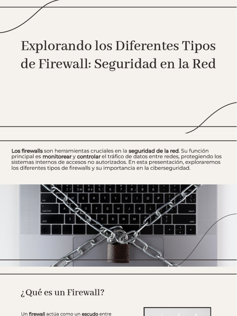 Slidesgo Explorando Los Diferentes Tipos de Firewall Seguridad en La ...