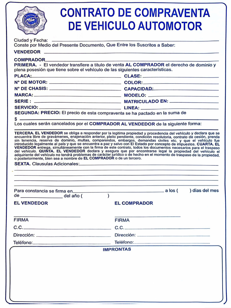 Formulario Traspasos | PDF