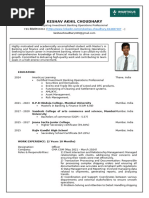 Sumanth Resume Finance-1 | PDF | Business