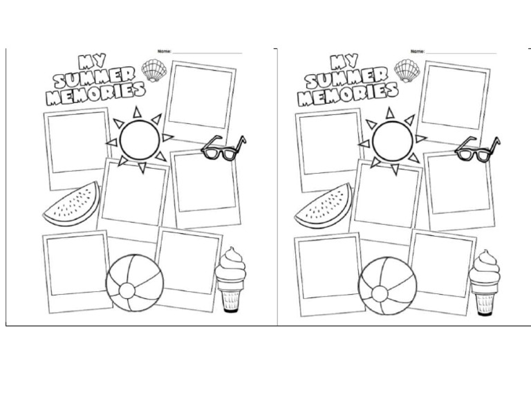 My summer memories | PDF