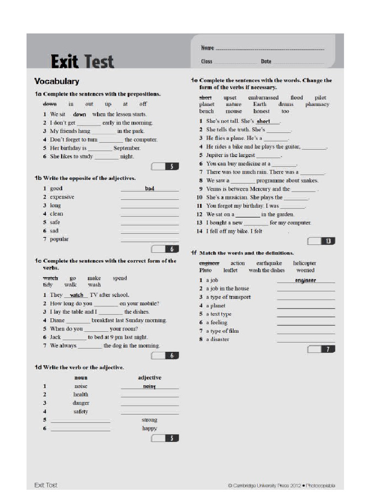 Final Test | PDF