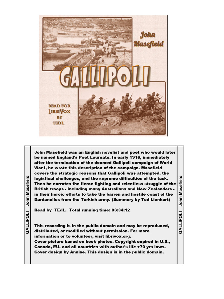 Gallipoli 2410 | PDF