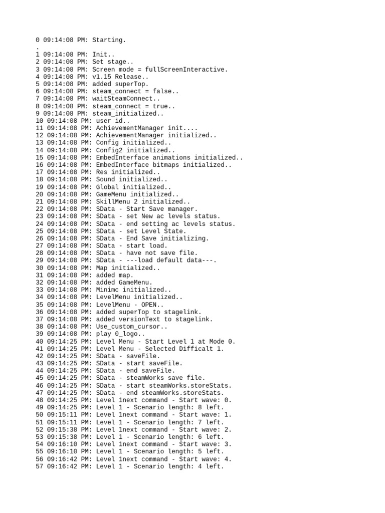 Log Aod Save | PDF | Software | Computing