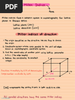 HCP Structure and Miller Indices | PDF | Crystal Structure | Geometry