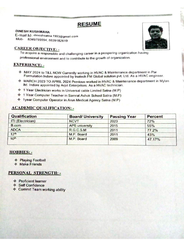 Updated Resume PDF | PDF