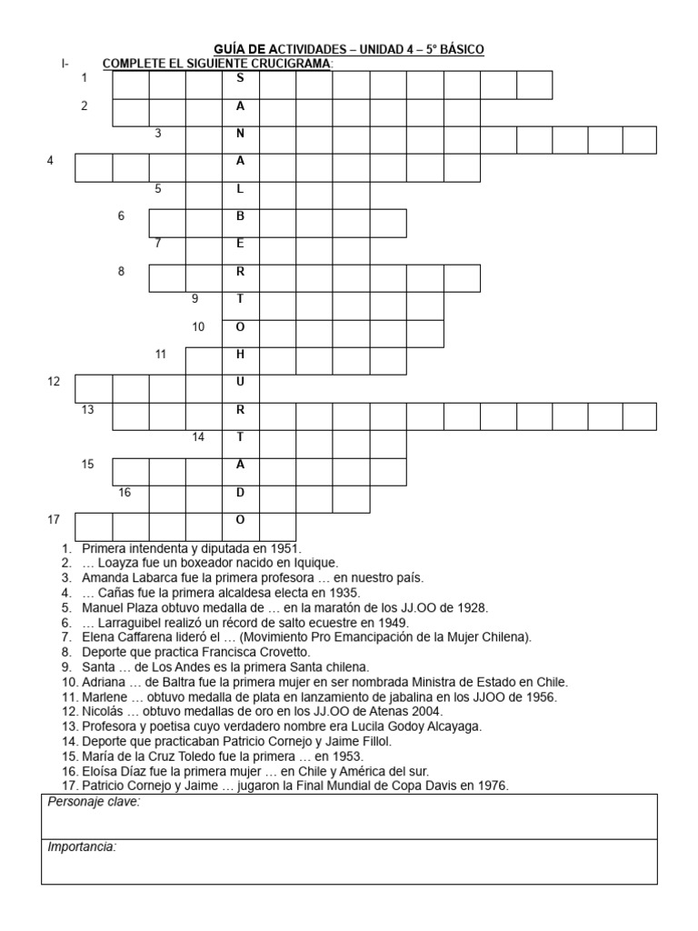 Unidad 4 Dos Cruci Sint | PDF | Chile | Derechos humanos