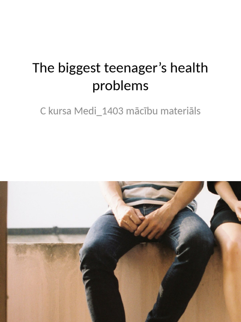 Teenagers Health Problems - Papildin | PDF | Eating Disorder | Adolescence