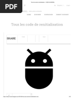 Voici La Liste Des Principaux Codes USSD Disponible Chez Les Opérateurs ...