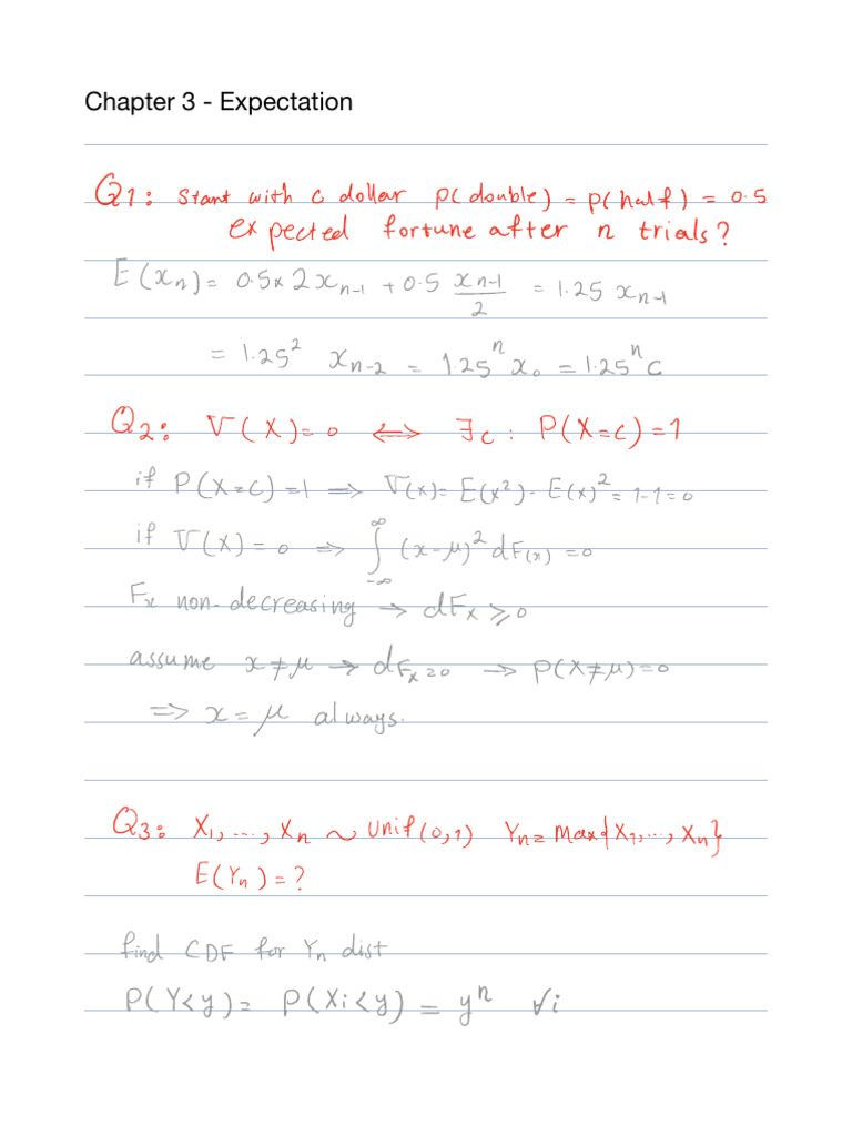 3 Expectation | PDF
