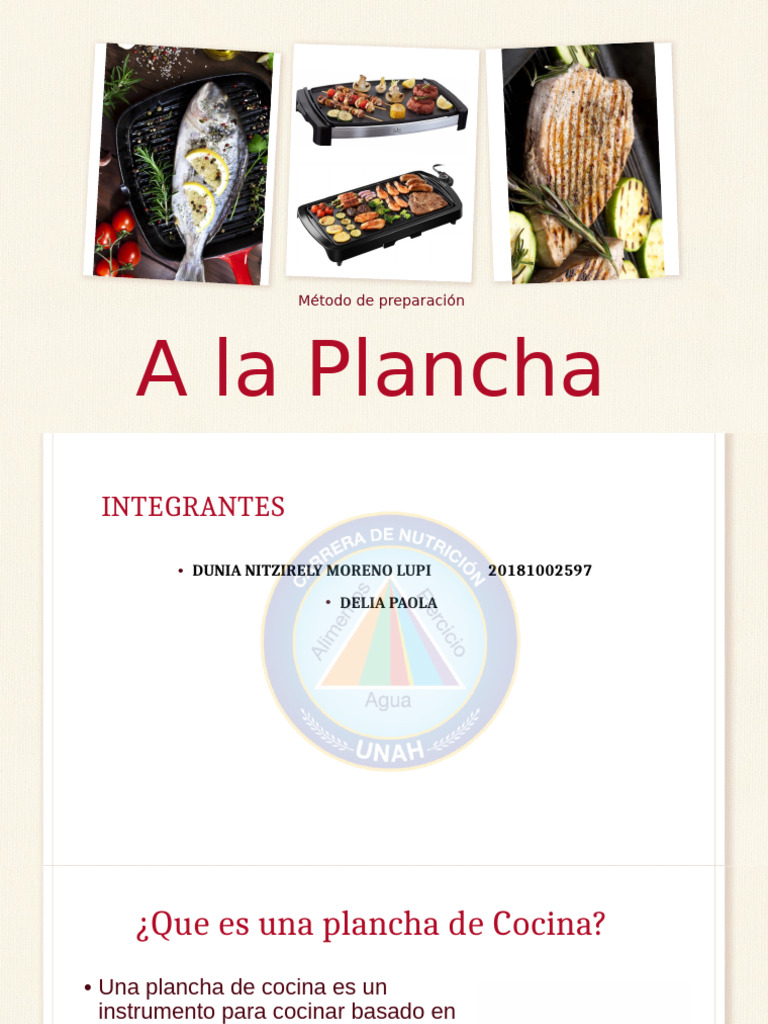 A La Plancha | PDF | Cocinando | Alimentos