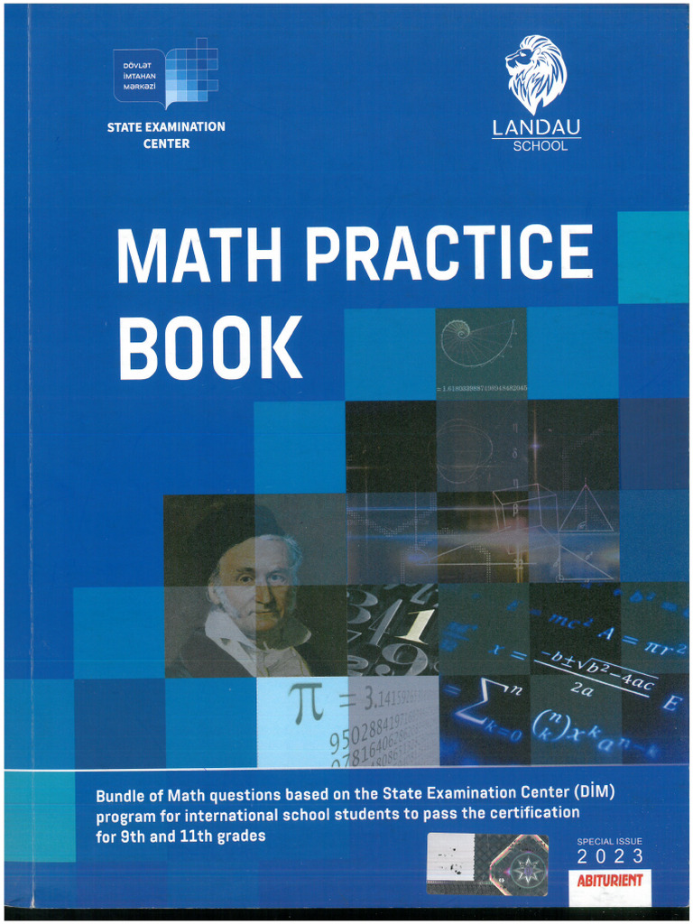 Math Practice Book | PDF