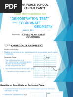 Coordinate Geometry Formula Sheet Class10 | PDF