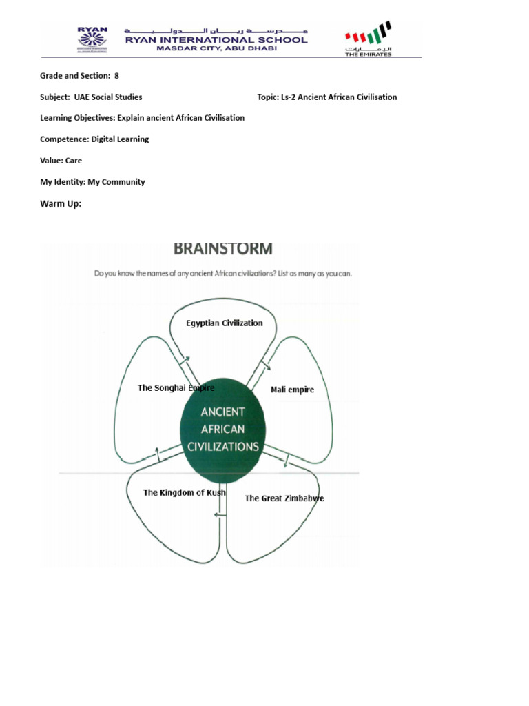 Ancient African Civilisation Overview | PDF