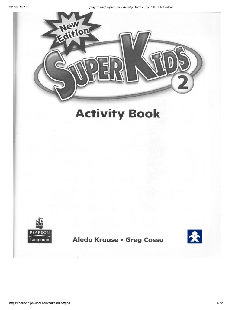 SuperKids 2 Activity Book PDF | PDF