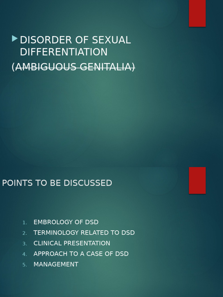 Dsd | PDF | Androgen | Labia