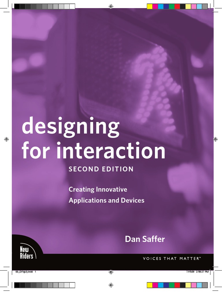 Designing For Interaction Textbook 2010 Sample Chapter One | PDF