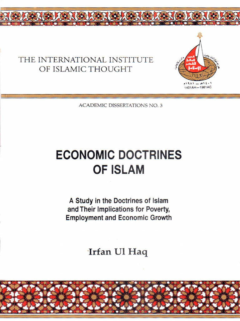 Economic Doctrine of Islam | PDF