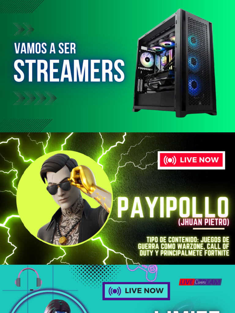 Green and Black Gaming PC YouTube Thumbnail | PDF