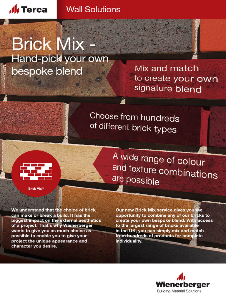 UK MKT DOC WAL TER Brick Mix Leaflet | PDF