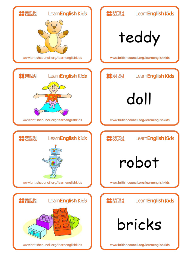Flashcards Toys | PDF