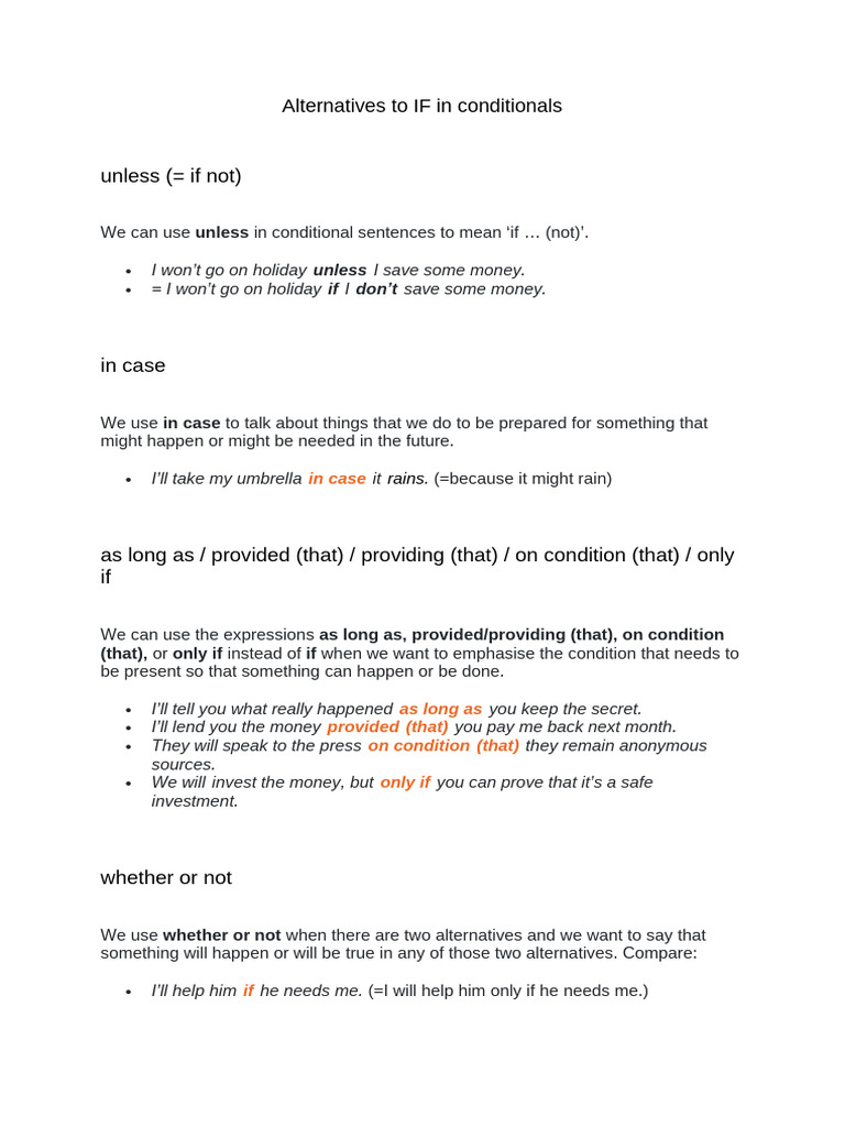 Alternatives To IF in Conditionals | PDF