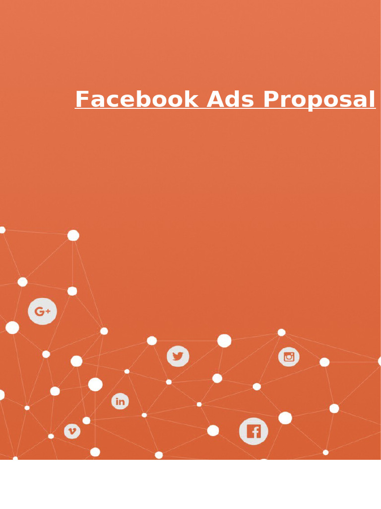 Facebook-Ads-Proposal | PDF | Facebook | Advertising
