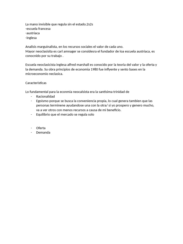 La Mano Invisible Que Regula Sin El Estado | PDF La Mano Invisible Que Regula Sin El Estado | PDF