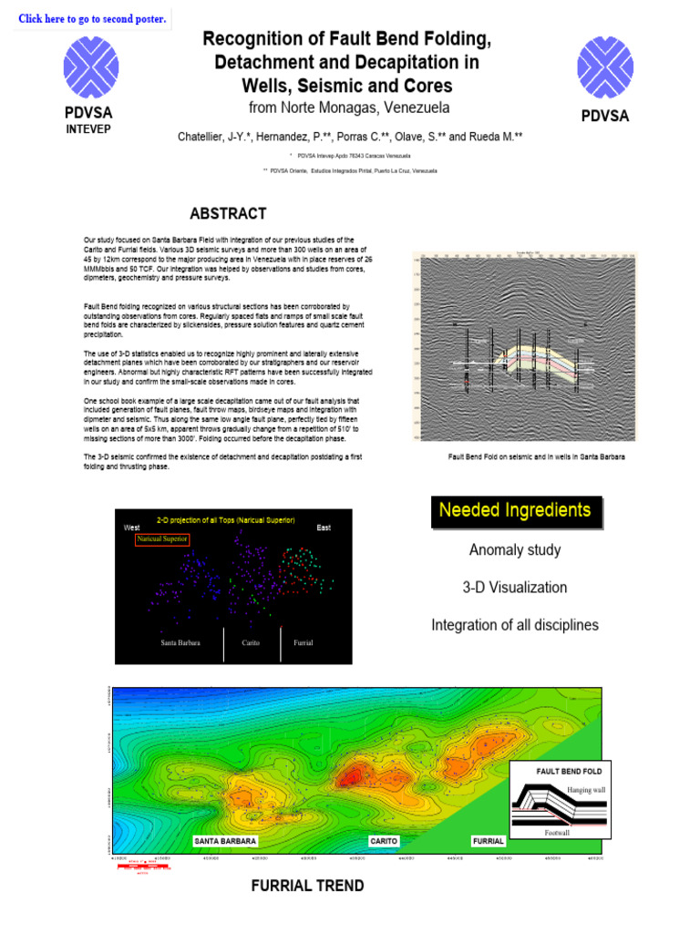 Recognition of Fault Bend Folding Detachment and Decapitation AAPG 2001 ...
