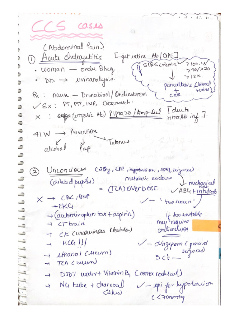 Ccs Cases Notes Step 3 | PDF