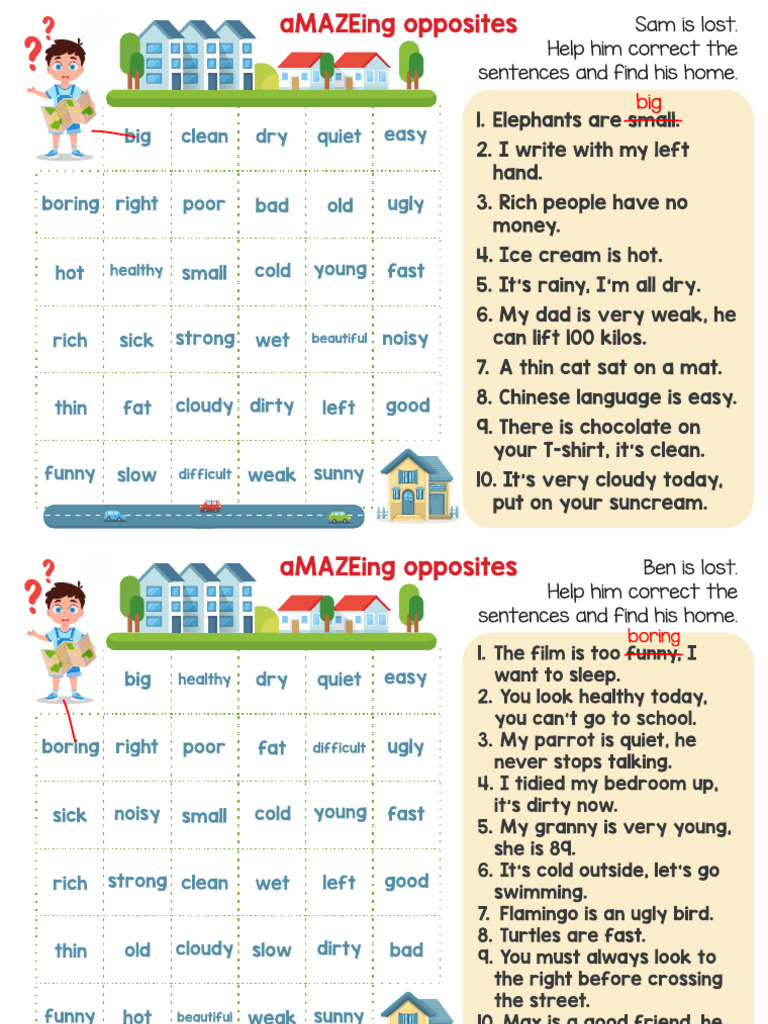 Amazing Opposites | PDF