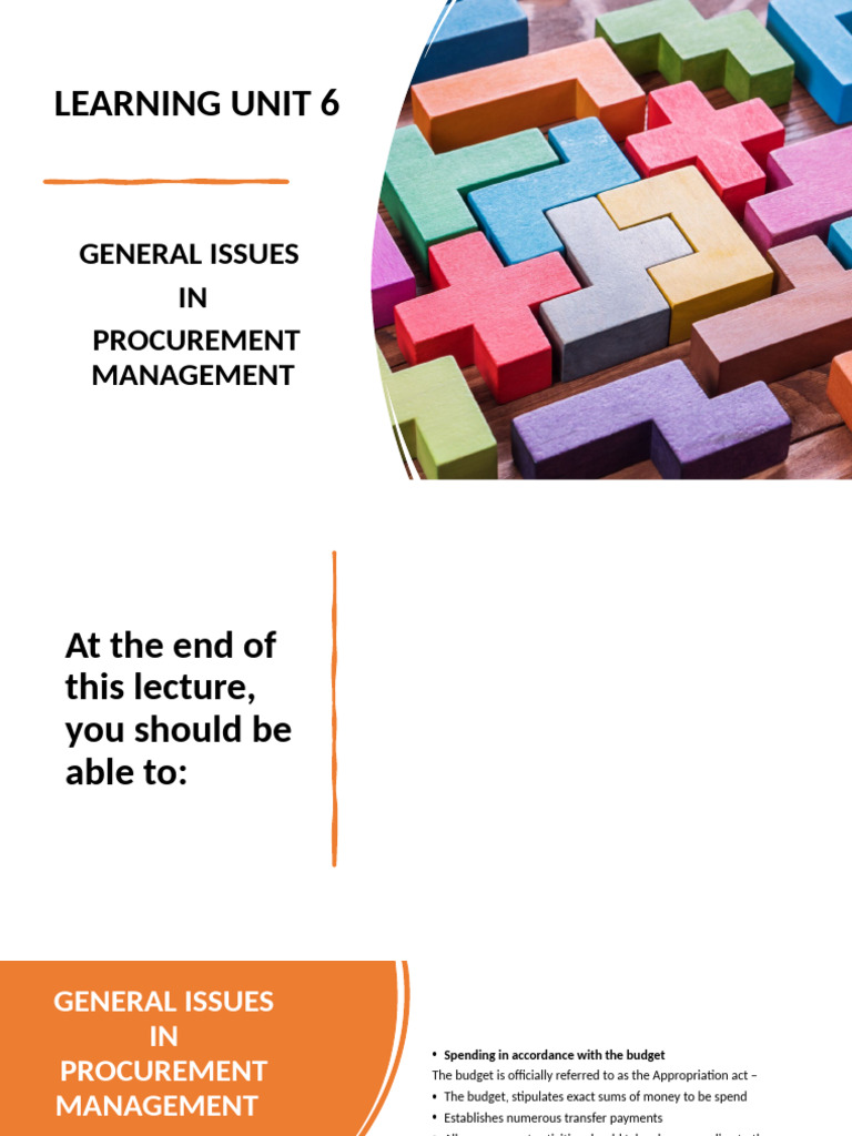 Learning Unit - 6 | PDF