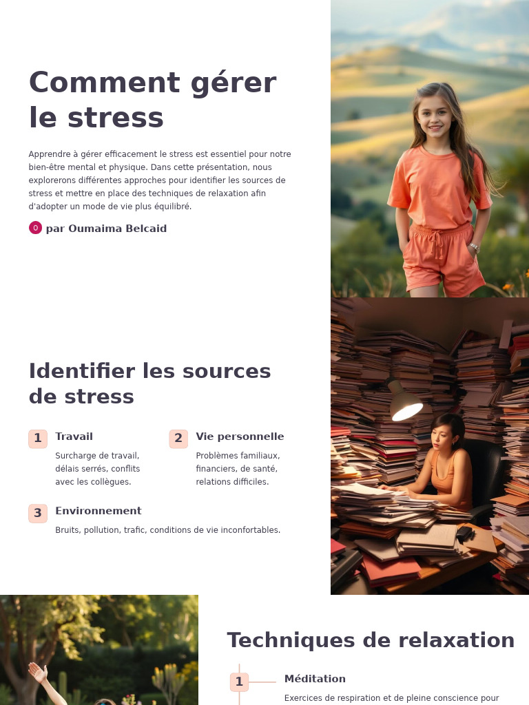 Comment Gerer Le Stress(1) | PDF