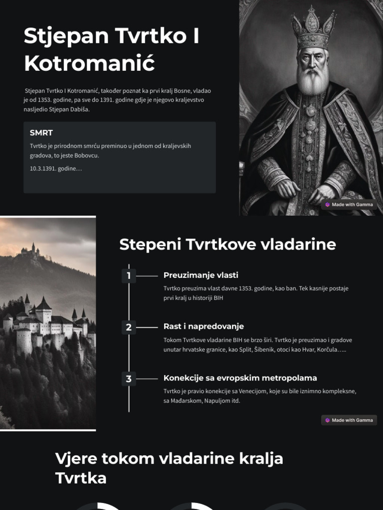 Stjepan Tvrtko I Kotromanic (1) | PDF