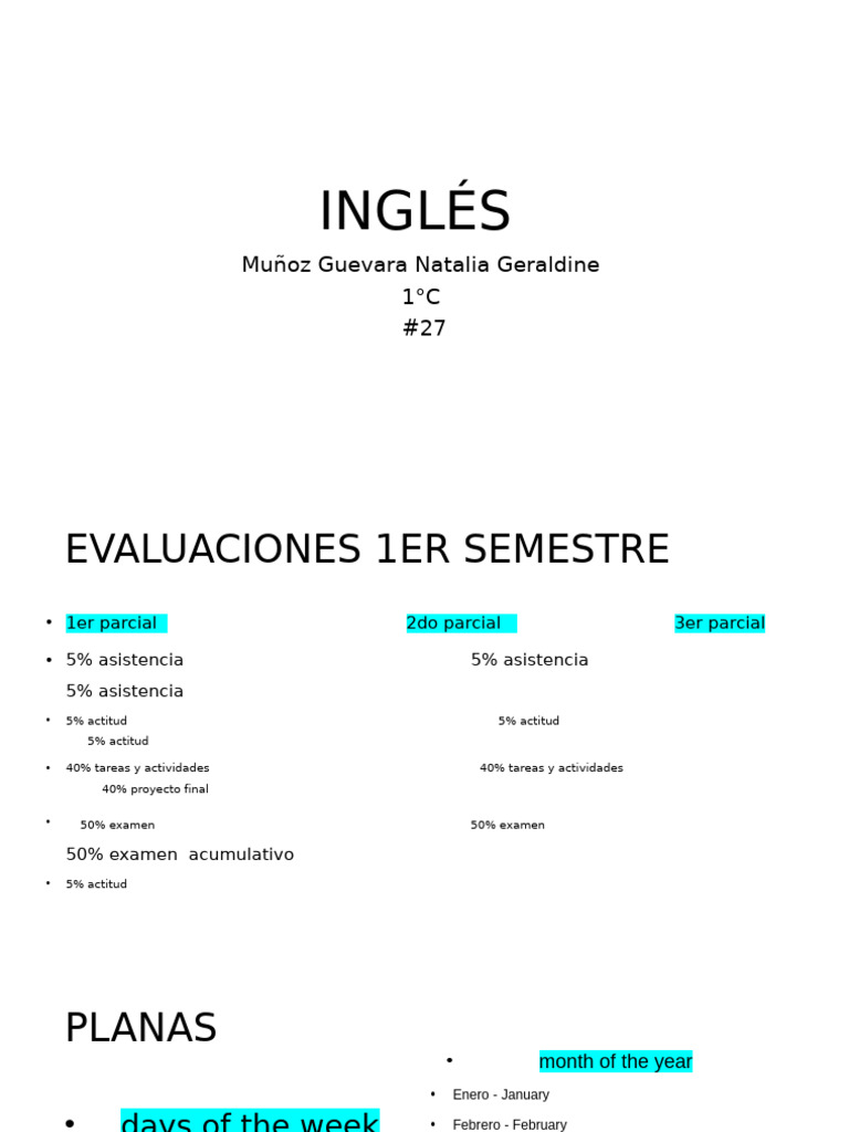 Inglés | PDF | Grammar | Syntax