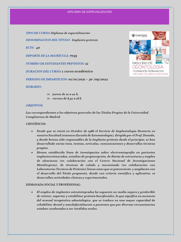 diploma-ip-modificado 2 | PDF | Odontología | Laboratorios