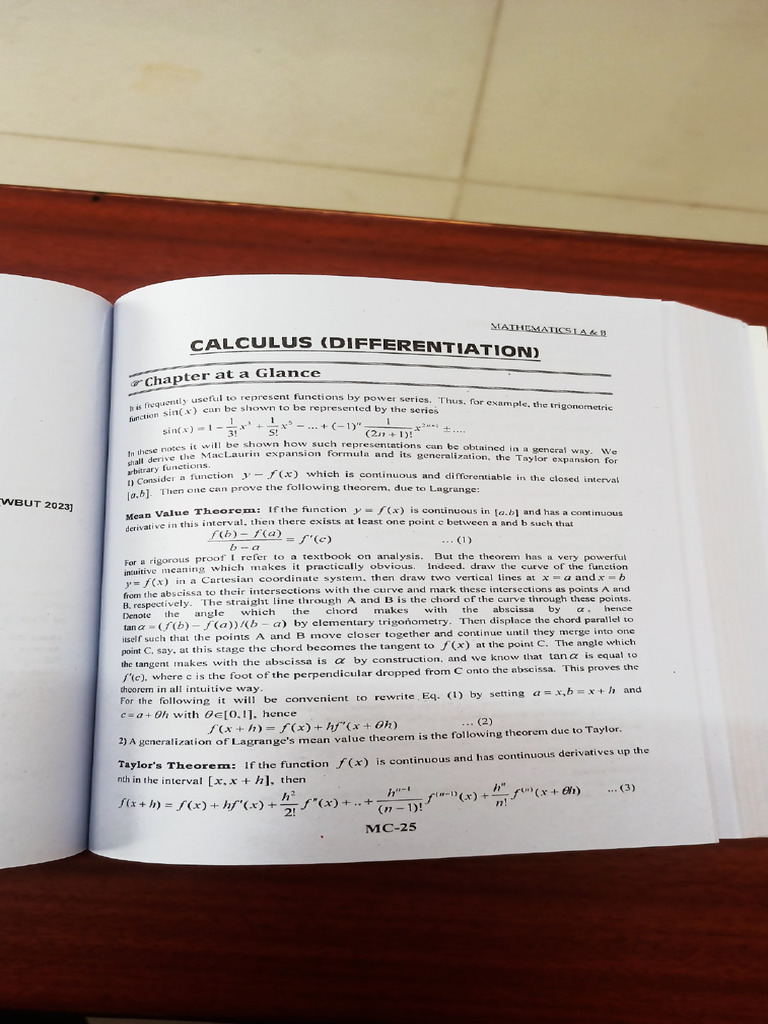 Calculus (Differentiation) Organizer Maths | PDF