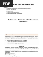 9395 Cambridge AS Travel and Tourism Coursework | PDF | Tourism | Risk