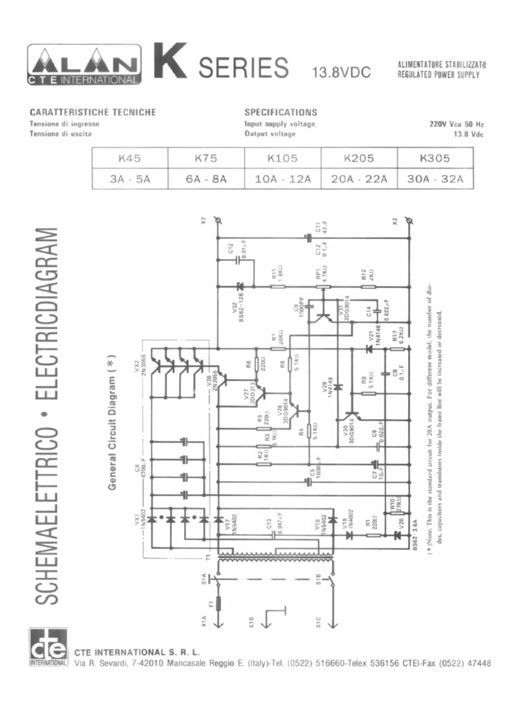 Alan Early K-Series Schematic | PDF