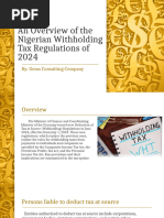 Types of Payment and Withholding Tax (WHT) Rates | PDF | Public Finance ...