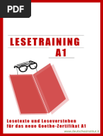 Goethe A1 Sprechen Topics With Examples | PDF